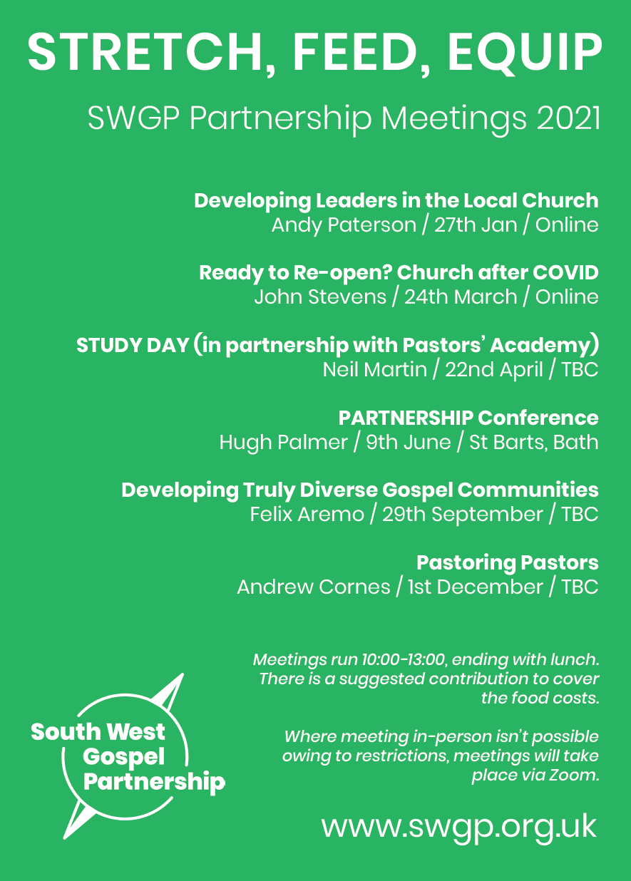 Partnership Meetings | South West Gospel Partnership